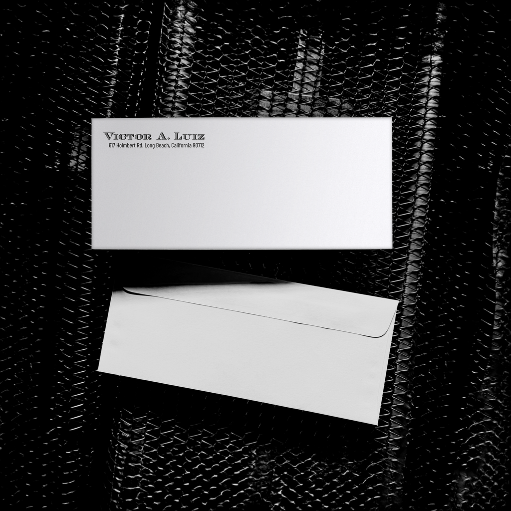 No. 003 | Engraved | Stationery Envelope | Wells & Drew